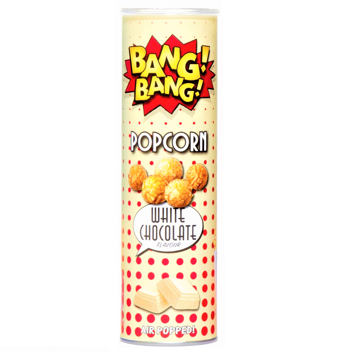 BANG! BANG! Popcorn White Chocolate Flavour 85g — Happy Candy UK LTD