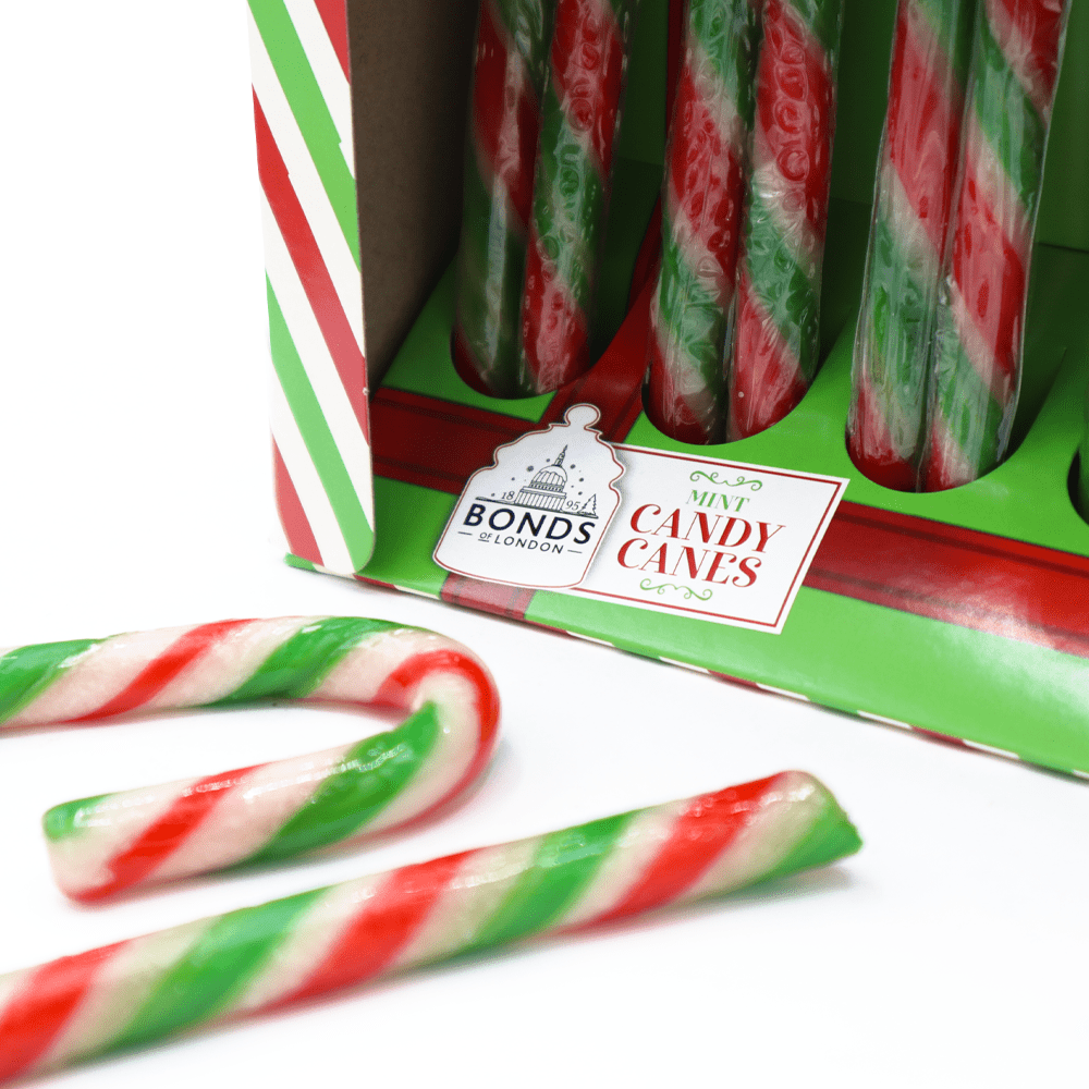 Bonds Mint Candy Canes 12 Pack 144g — Happy Candy UK LTD