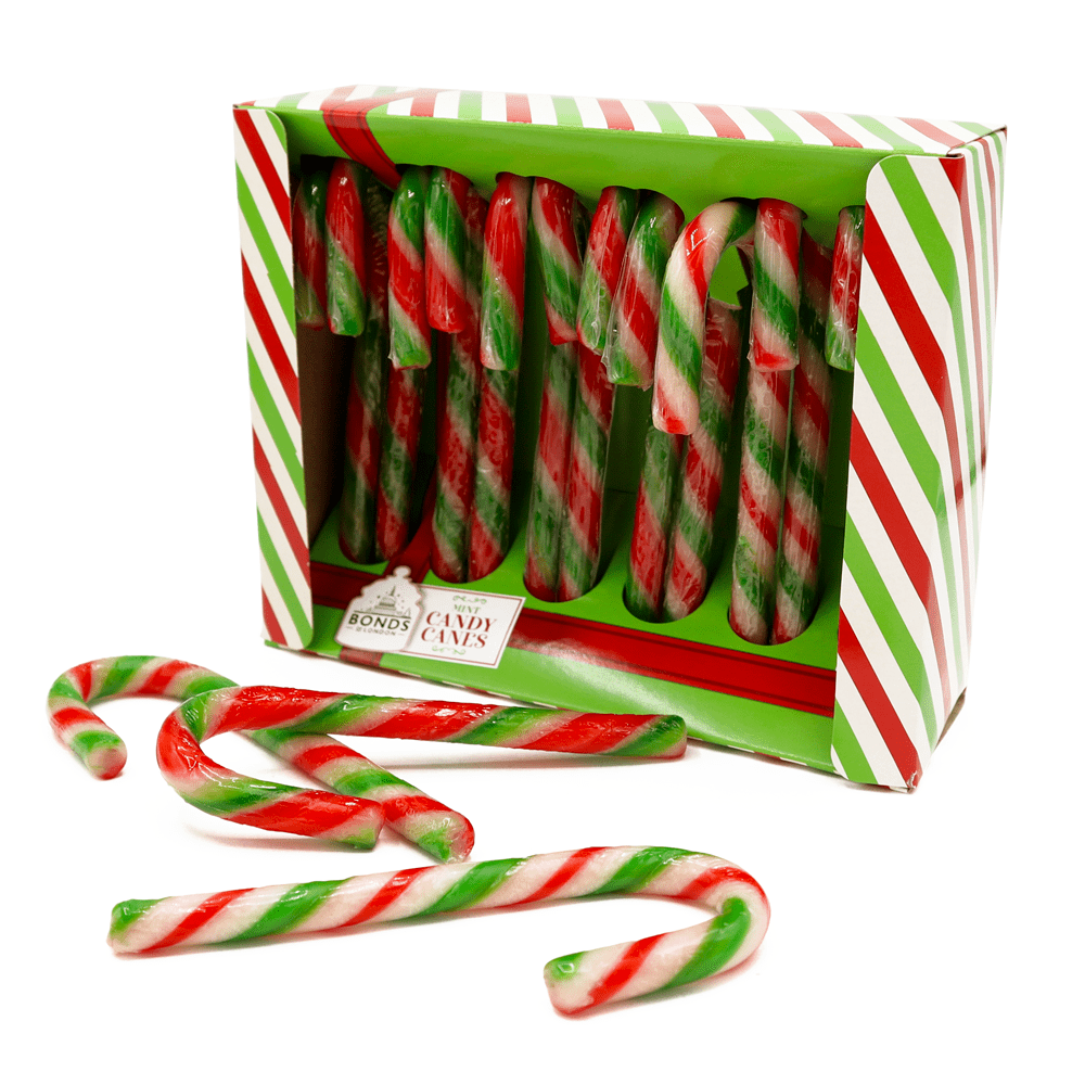 Bonds Mint Candy Canes 12 Pack 144g — Happy Candy UK LTD