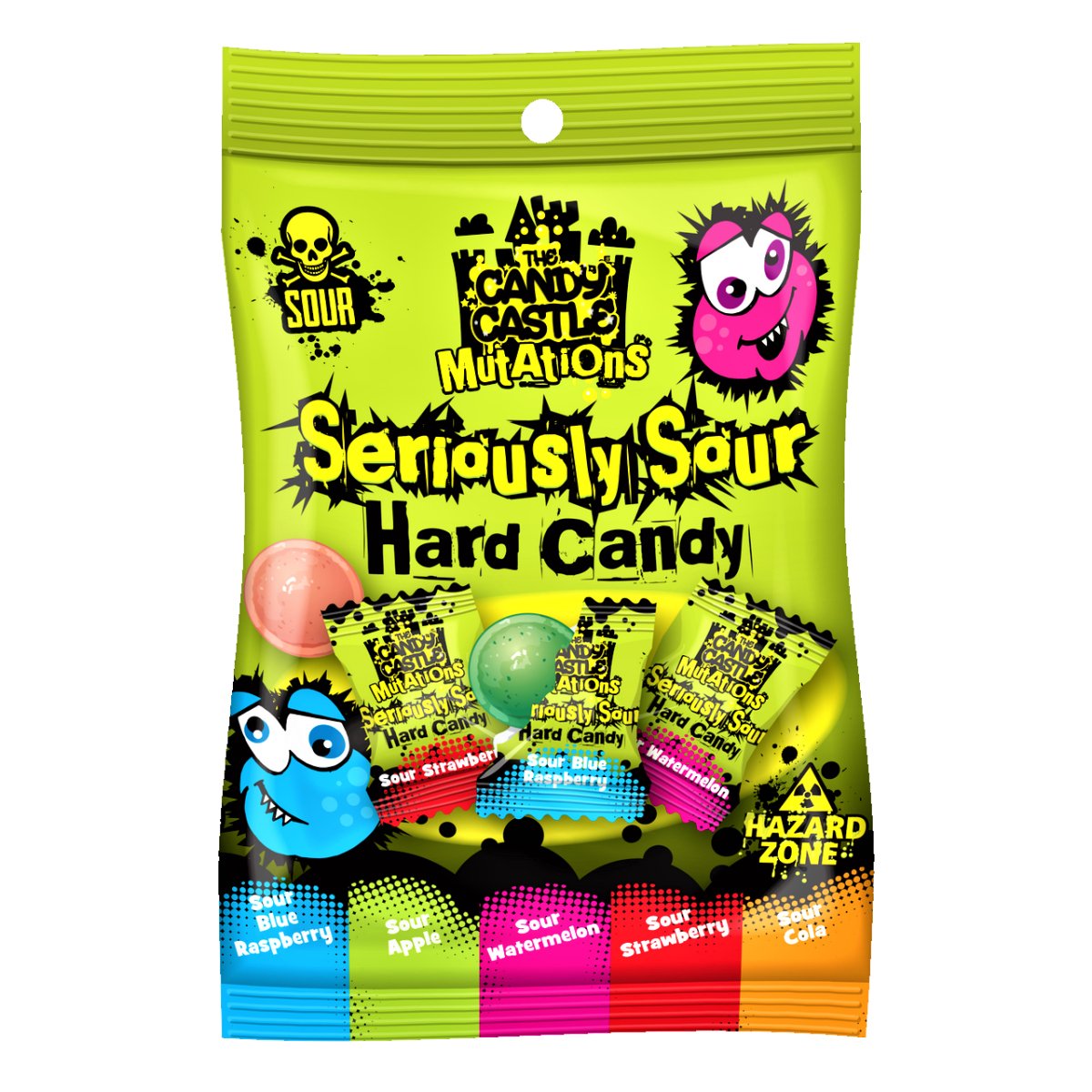 Candy Castle Mutations Seriously Sour Hard Candy 56g — Happy Candy UK LTD