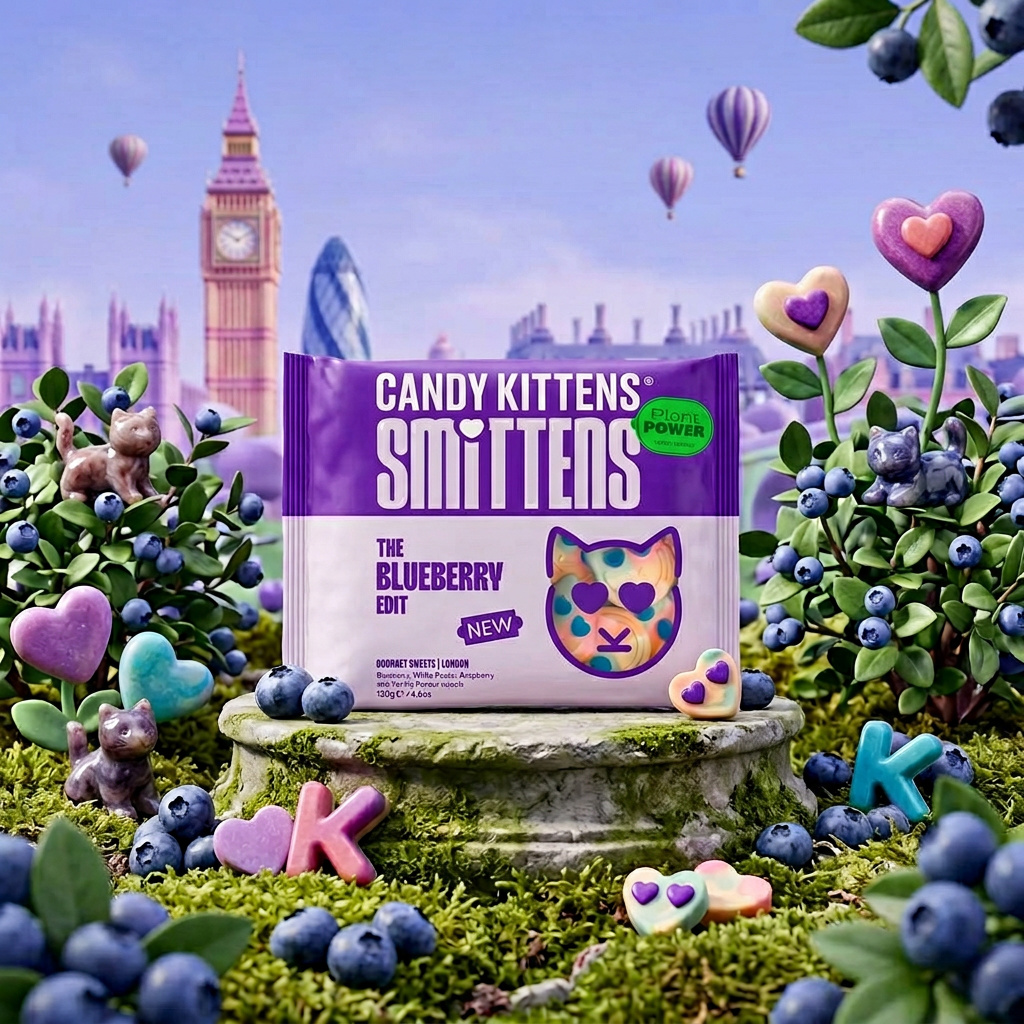 Candy Kittens Smittens Blueberry Edit Vegan Gourmet Sweets 130g — Happy ...