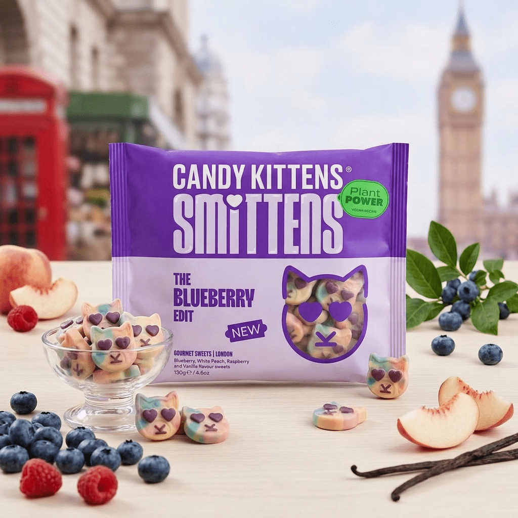 Candy Kittens Smittens Blueberry Edit Vegan Gourmet Sweets 130g — Happy ...