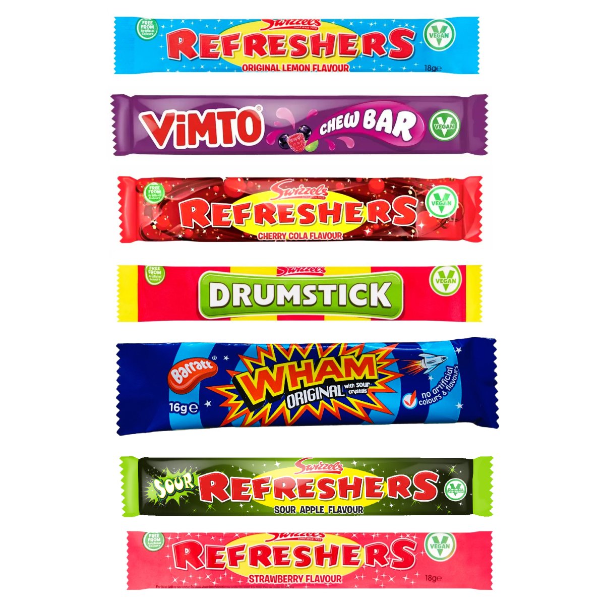 Chew Bar Deluxe Multi Pack (7 Pack) — Happy Candy UK LTD
