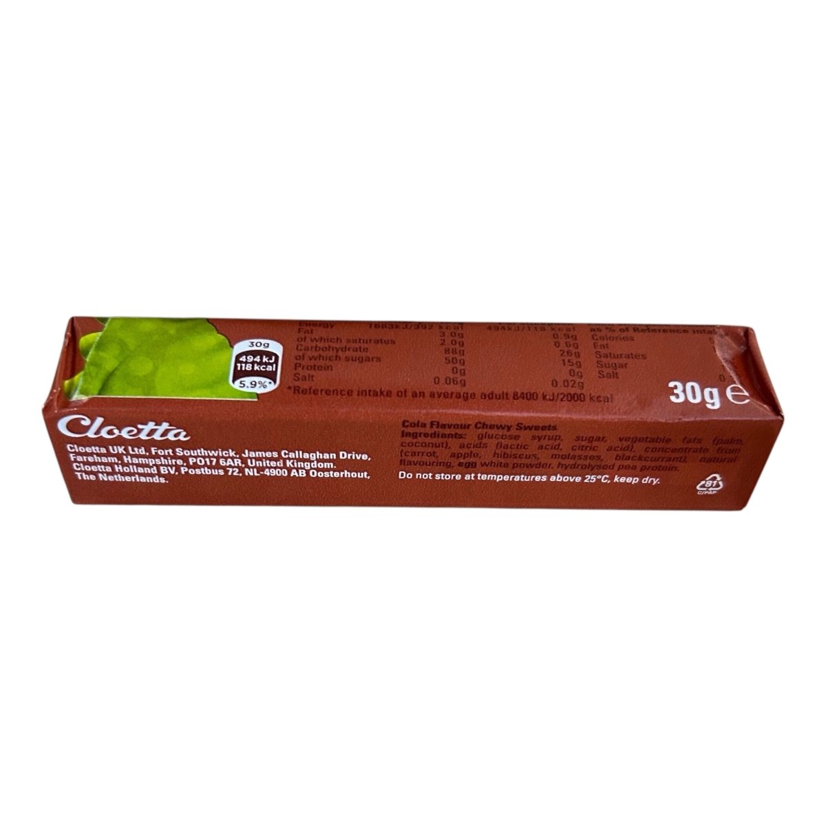 Chewits COLA Flavour Stick Pack 30g — Happy Candy UK LTD