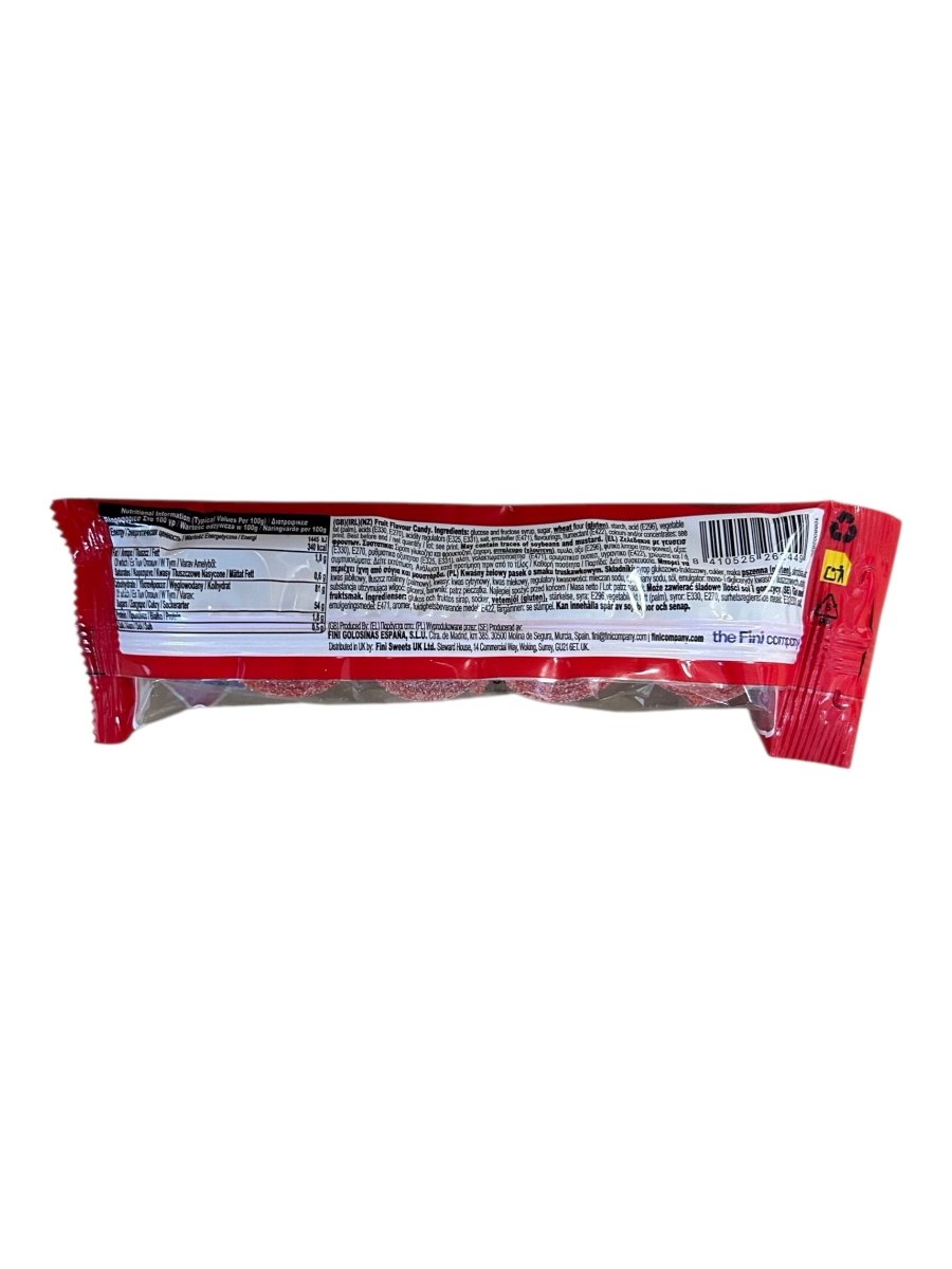 Fini Strawberry Roller Fizz 4 Pack 80g — Happy Candy UK LTD