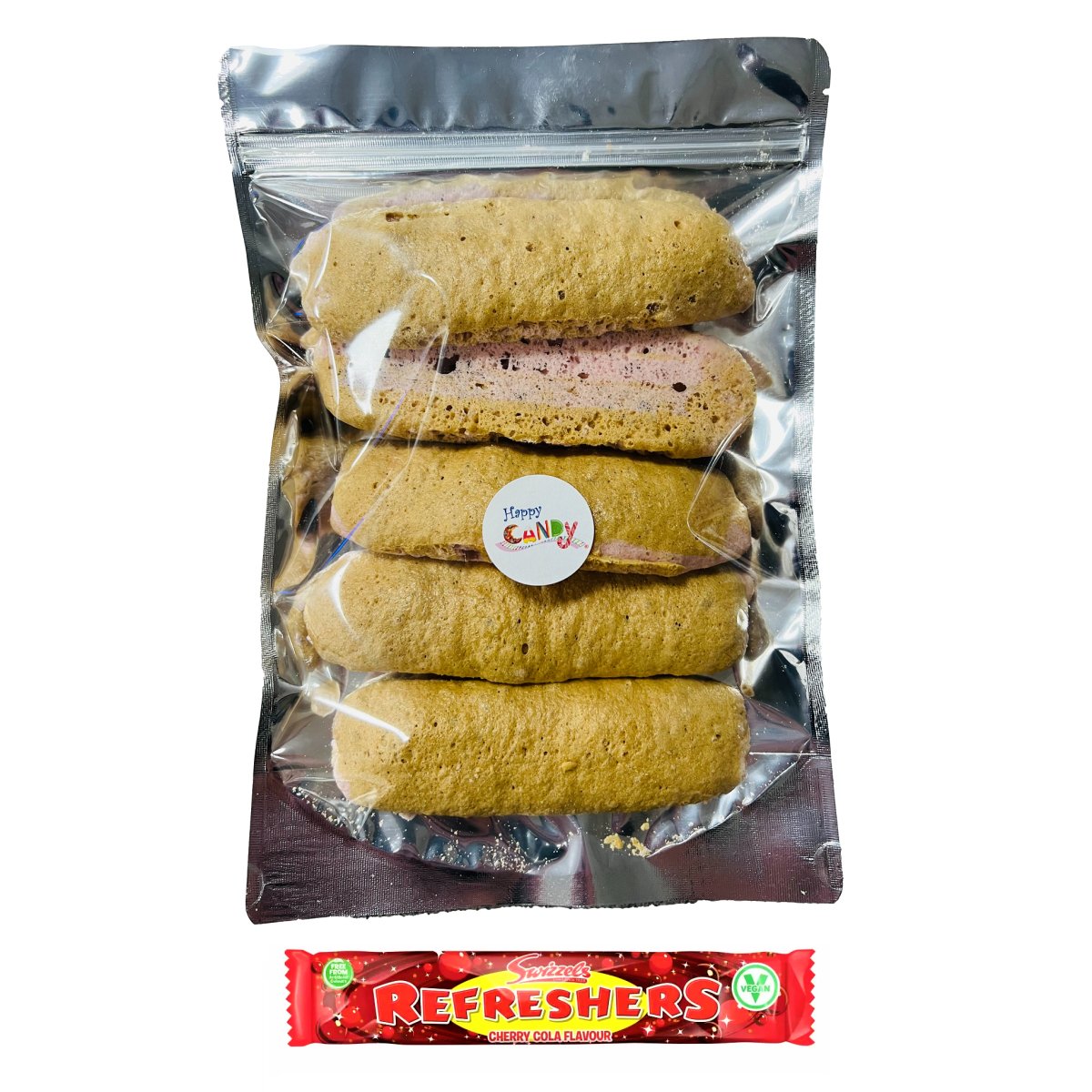 Freeze Dried Refresher Cherry Cola 5 Piece Pouch — Happy Candy UK LTD