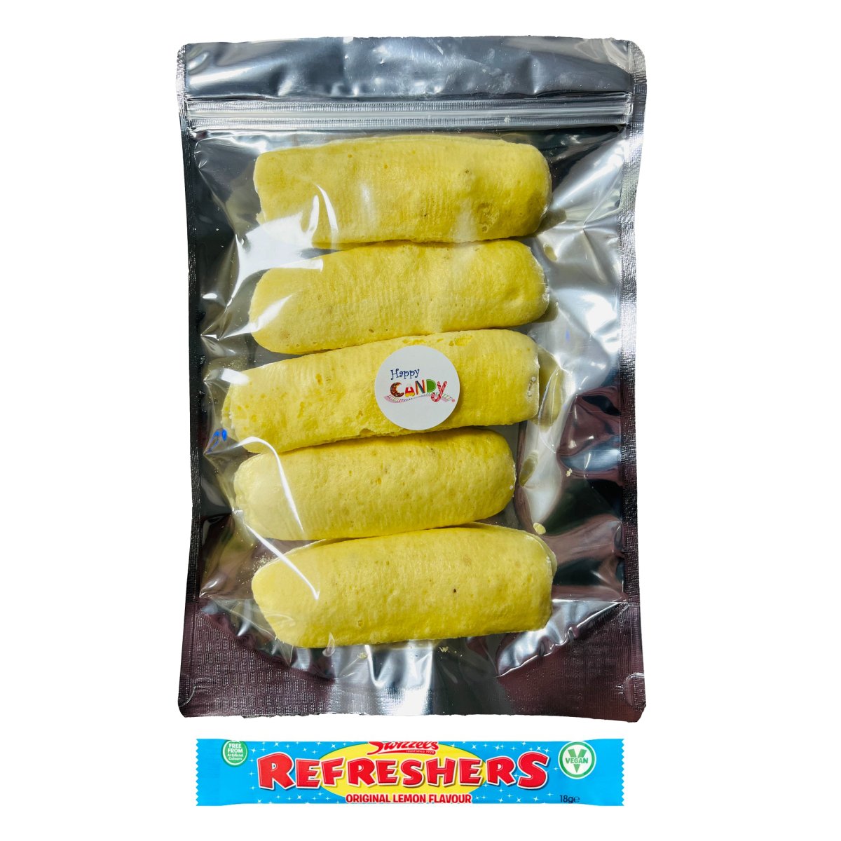 Freeze Dried Refresher Lemon 5 Piece Pouch — Happy Candy UK LTD