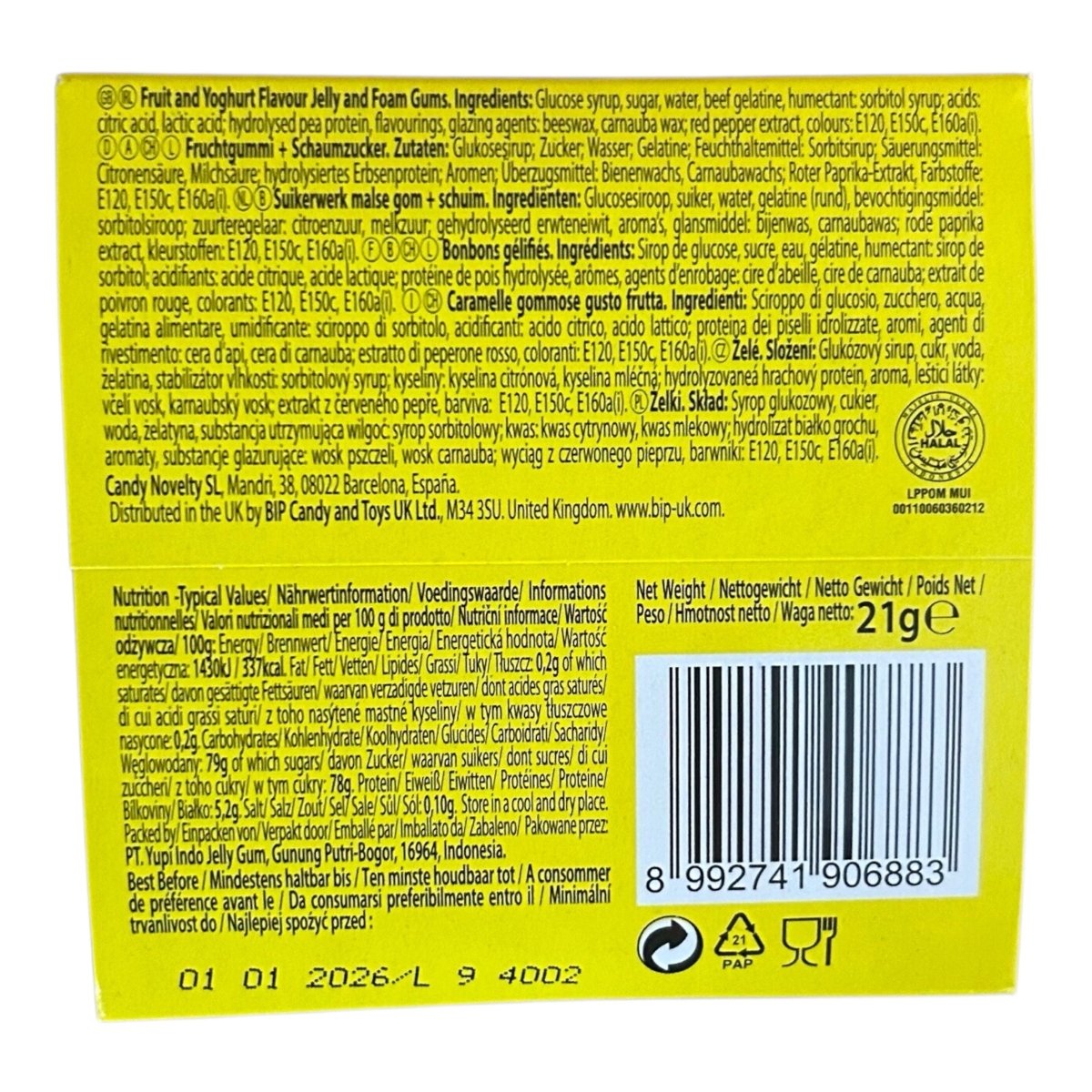 Gummi Zone Doughnuts 21g — Happy Candy UK LTD