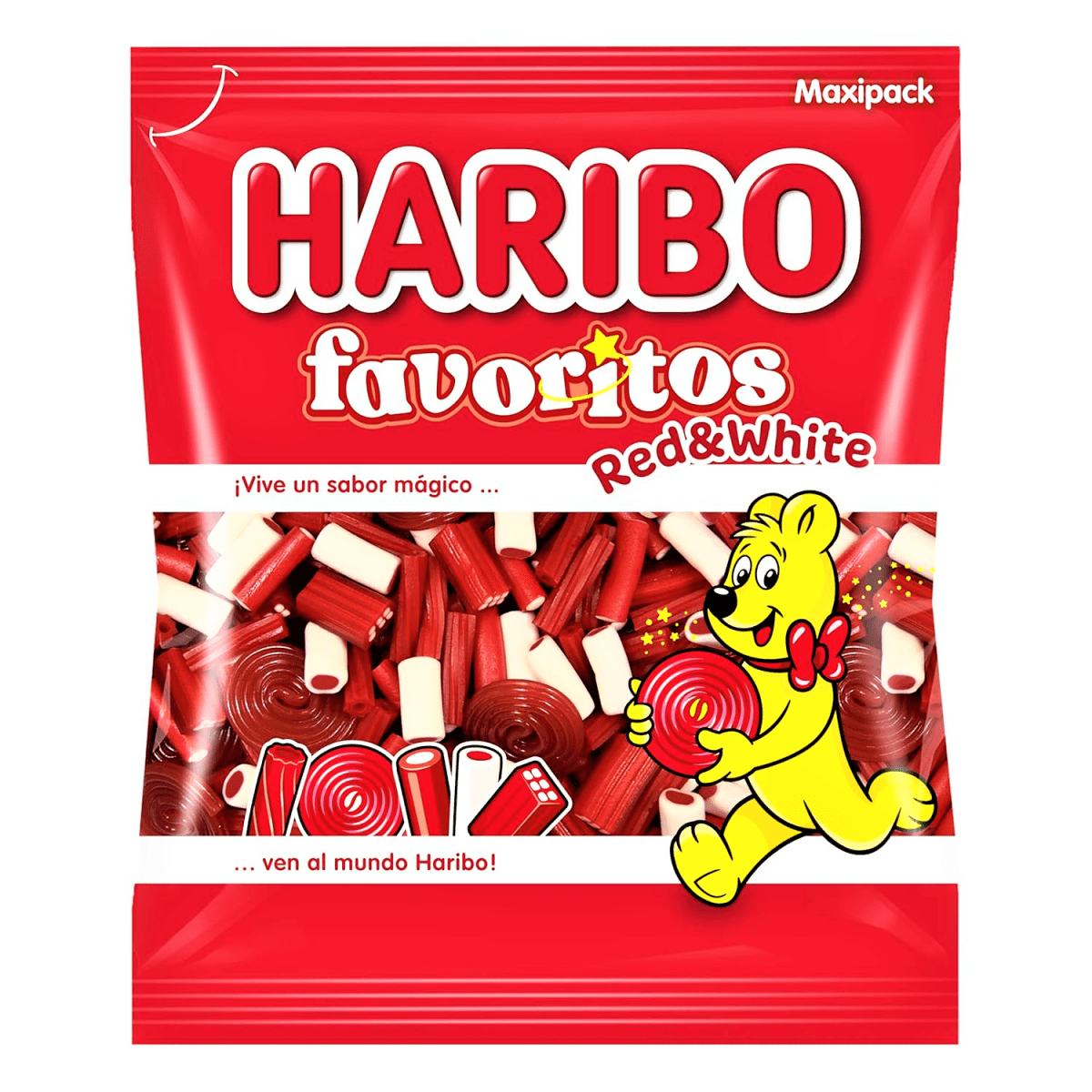 Haribo International FAVORITOS RED & WHITE 500g Maxi Pack (FRANCE ...