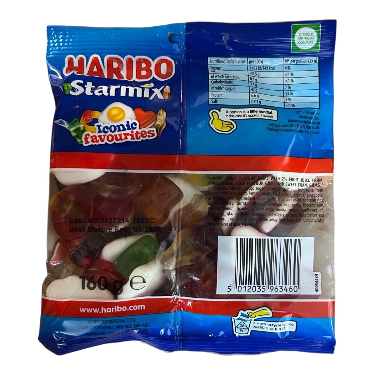Haribo Starmix Share Bag 160g — Happy Candy UK LTD