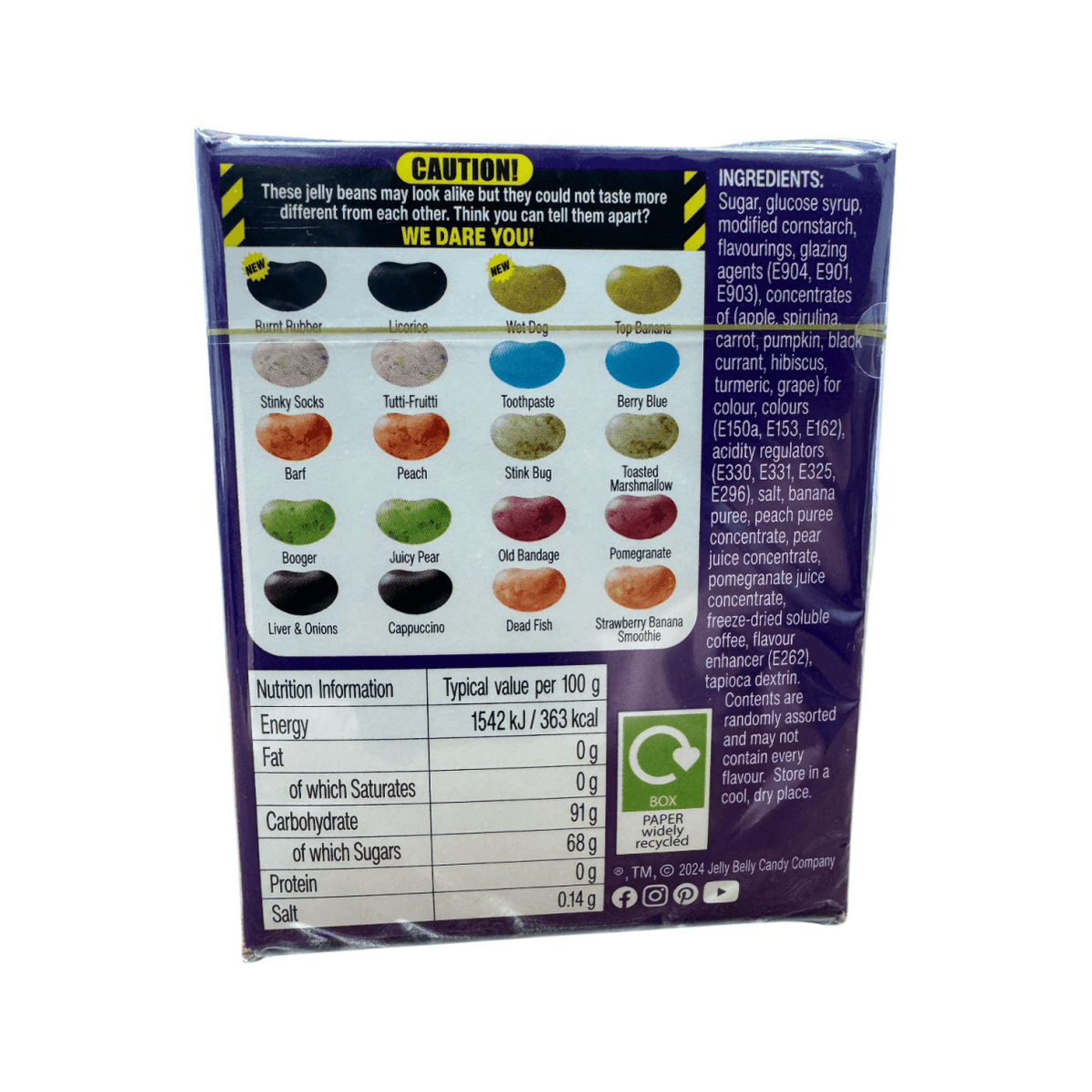 Jelly Belly® Bean Boozled 7th Edition Box 45g — Happy Candy UK LTD