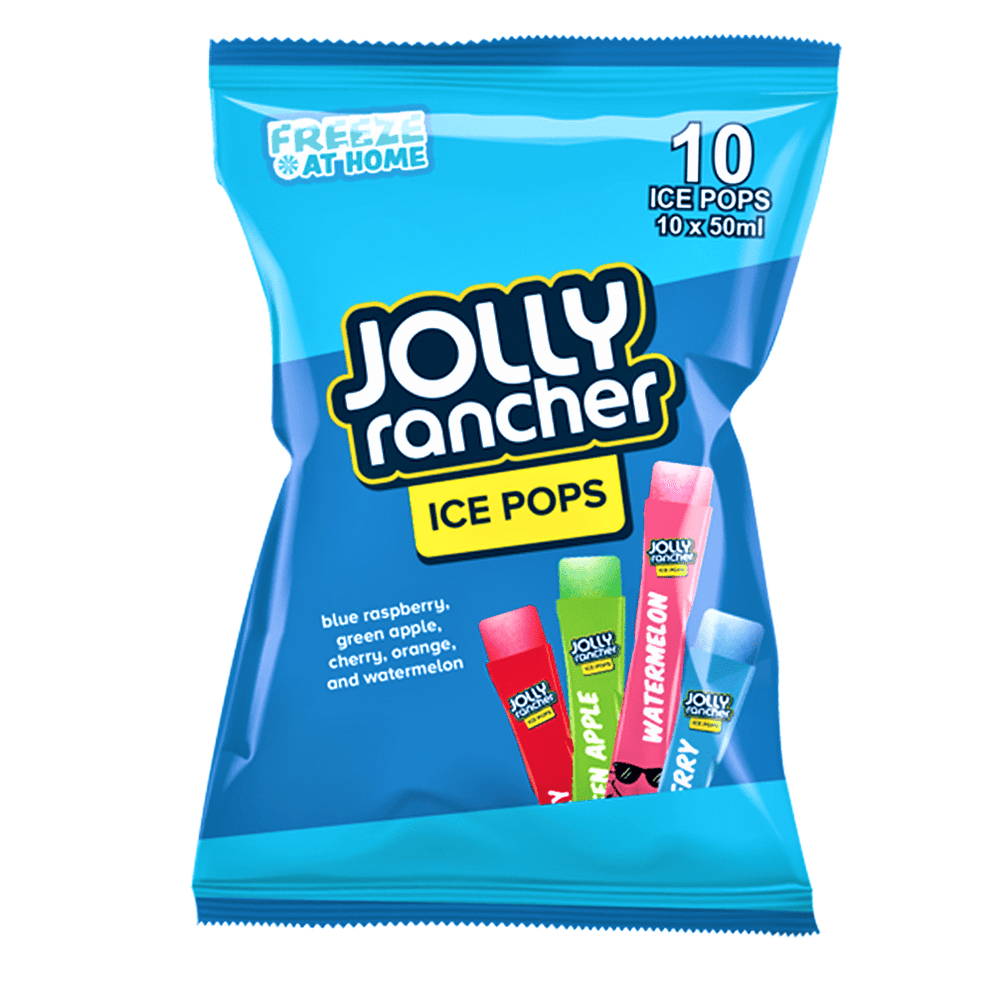 Jolly Rancher Ice Pops 10 Pack Multipack 500ml — Happy Candy UK LTD