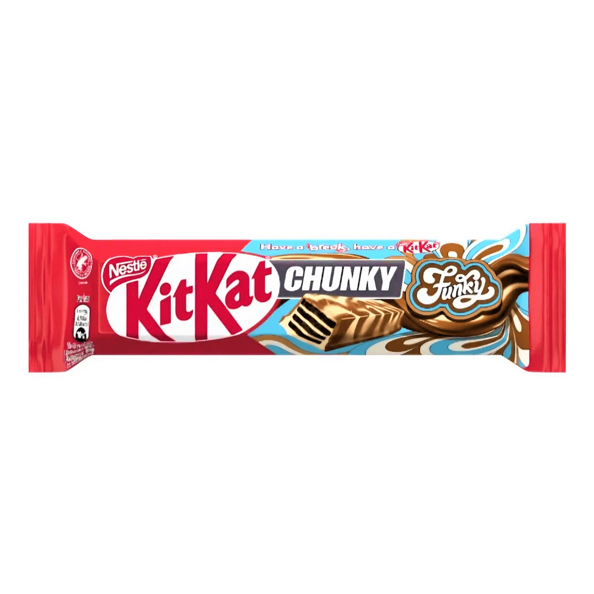 KitKat Chunky FUNKY Milk & White Chocolate Bar 40g — Happy Candy UK LTD