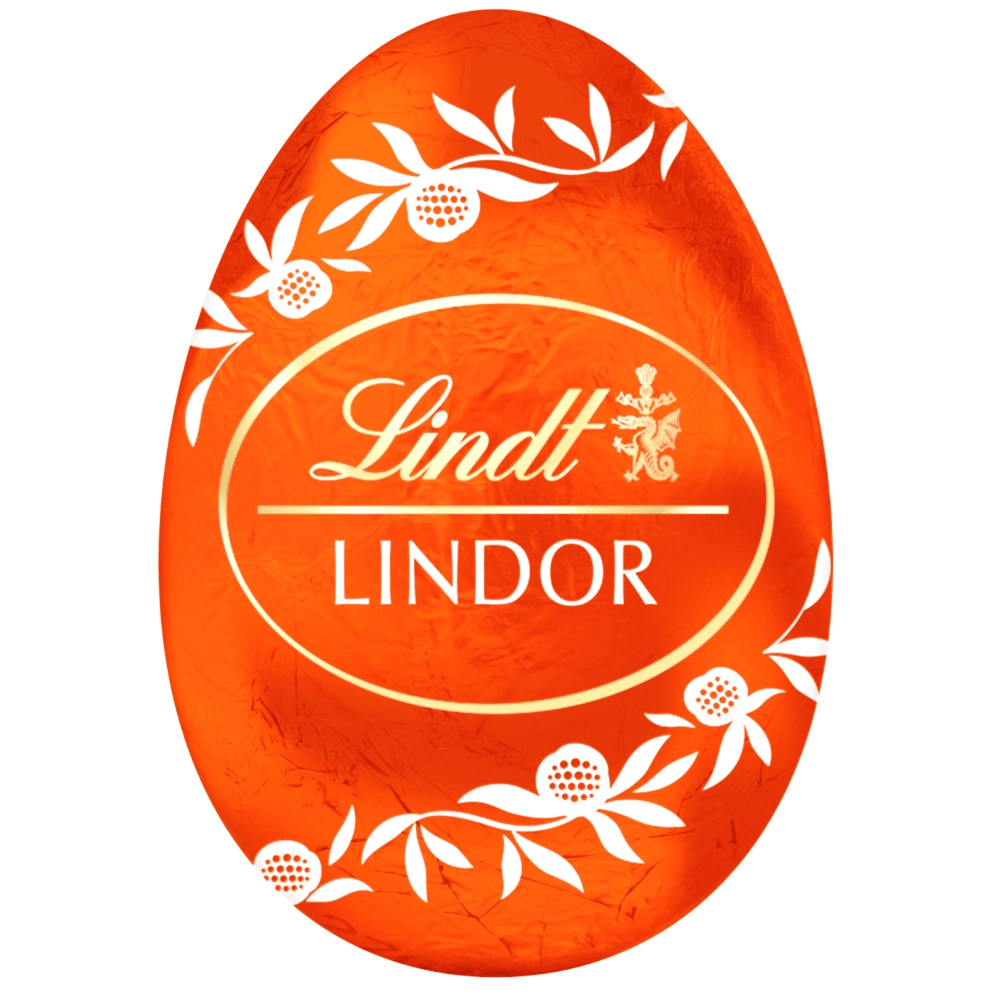 Lindt Lindor Filled Orange Chocolate Easter Egg 28g — Happy Candy UK LTD
