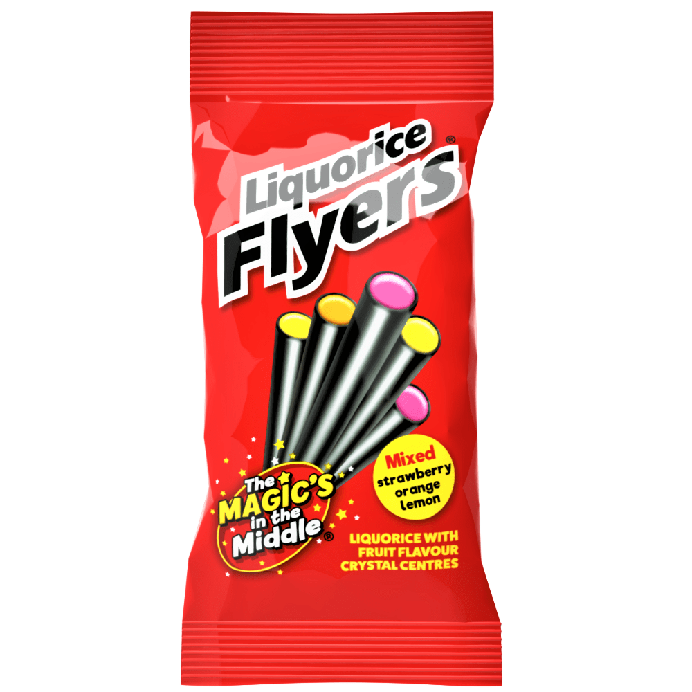 Maxilin Liquorice Flyers Original 75g — Happy Candy UK LTD