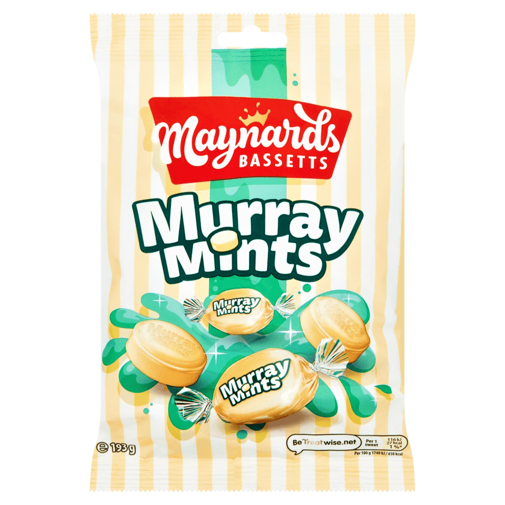Maynards Bassetts Murray Mints Share Bag 193g — Happy Candy UK LTD