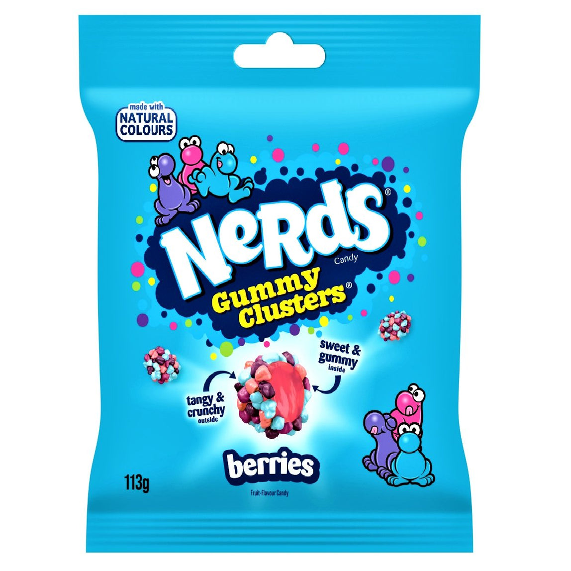 Nerds Gummy Clusters VERY BERRY 113g Share Bag — Happy Candy UK LTD