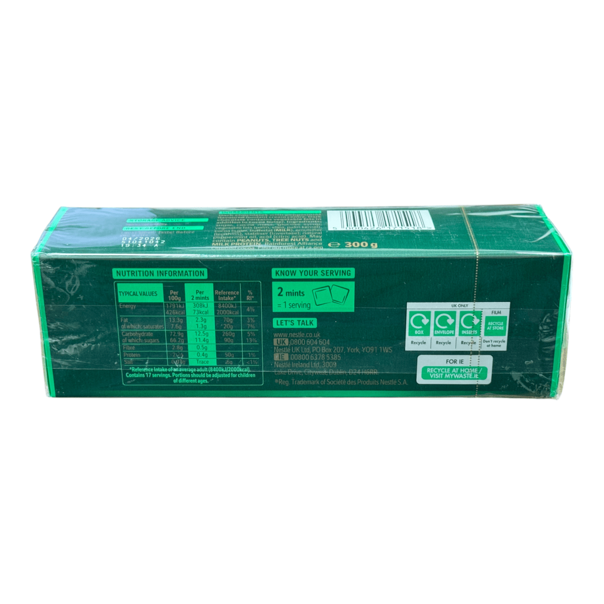 Nestle After Eight Dark Mint Chocolate Gift Box 300g — Happy Candy UK LTD