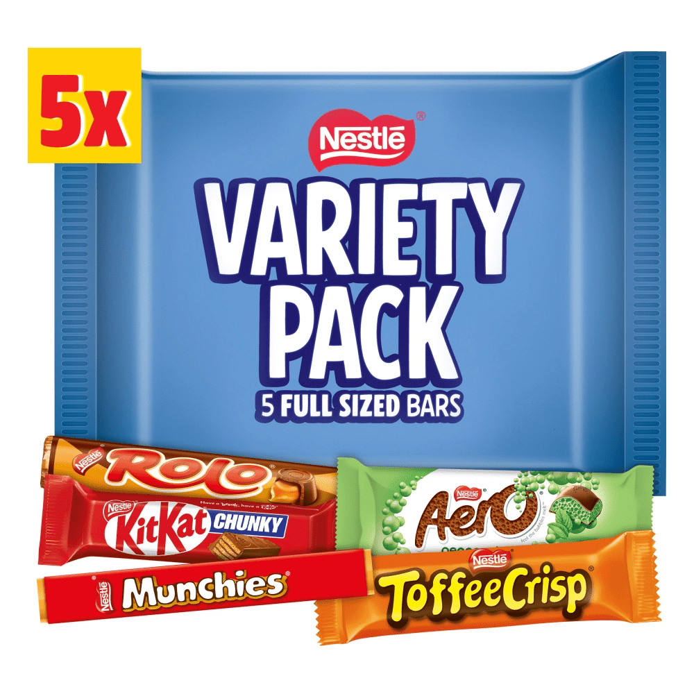Nestle Variety Milk Chocolate Bar Multipack 218g — Happy Candy UK LTD