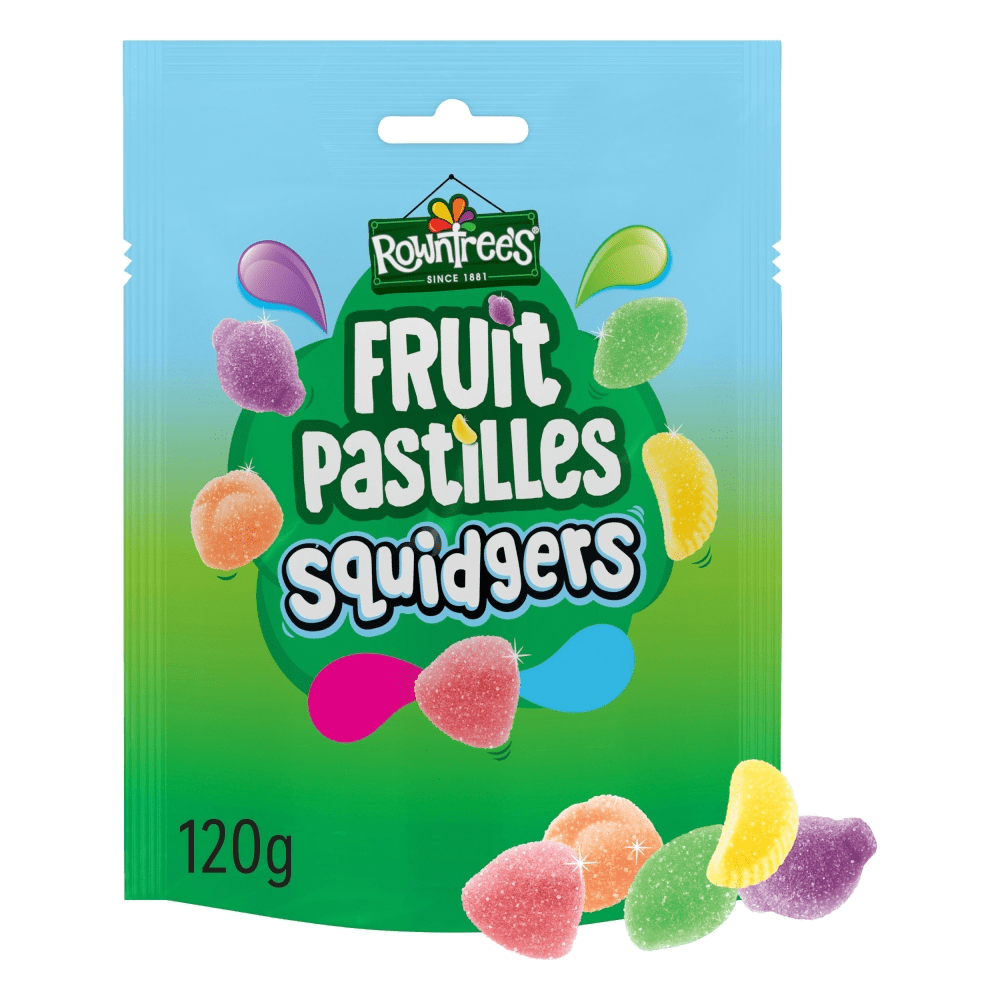 Rowntree's Fruit Pastilles Squidgers Sweets Sharing Bag 120g — Happy ...