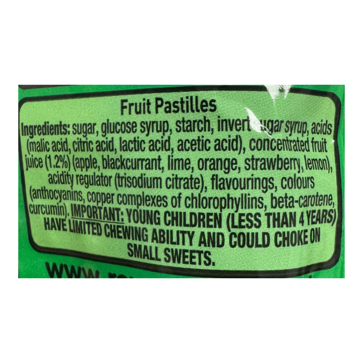 Rowntree's Fruit Pastilles Sweets Sharing Bag 143g — Happy Candy UK LTD