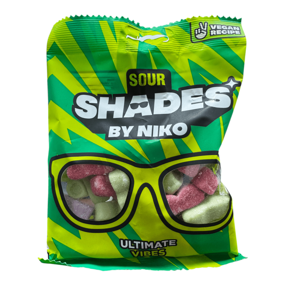 Shades by Niko Sour Ultimate Vibes Bag 150g — Happy Candy UK LTD