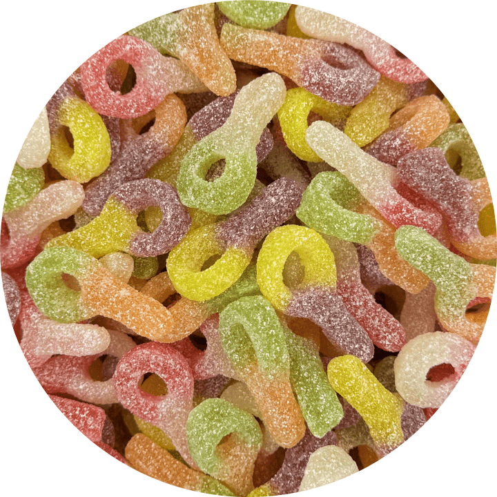 Sour Candy Fizzy Dummies — Happy Candy UK LTD