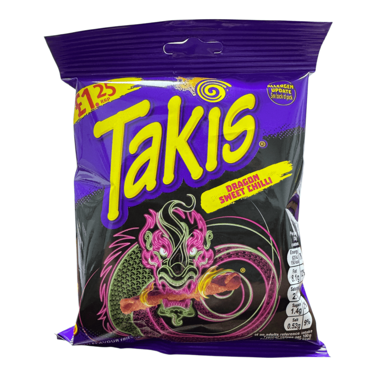 Takis Dragon Sweet Chilli Bag 55g — Happy Candy UK LTD