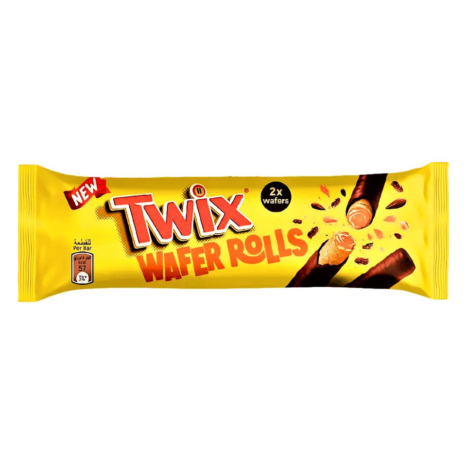 Bounty Wafer Rolls (IMPORT) 22.5g - Happy Candy UK LTD