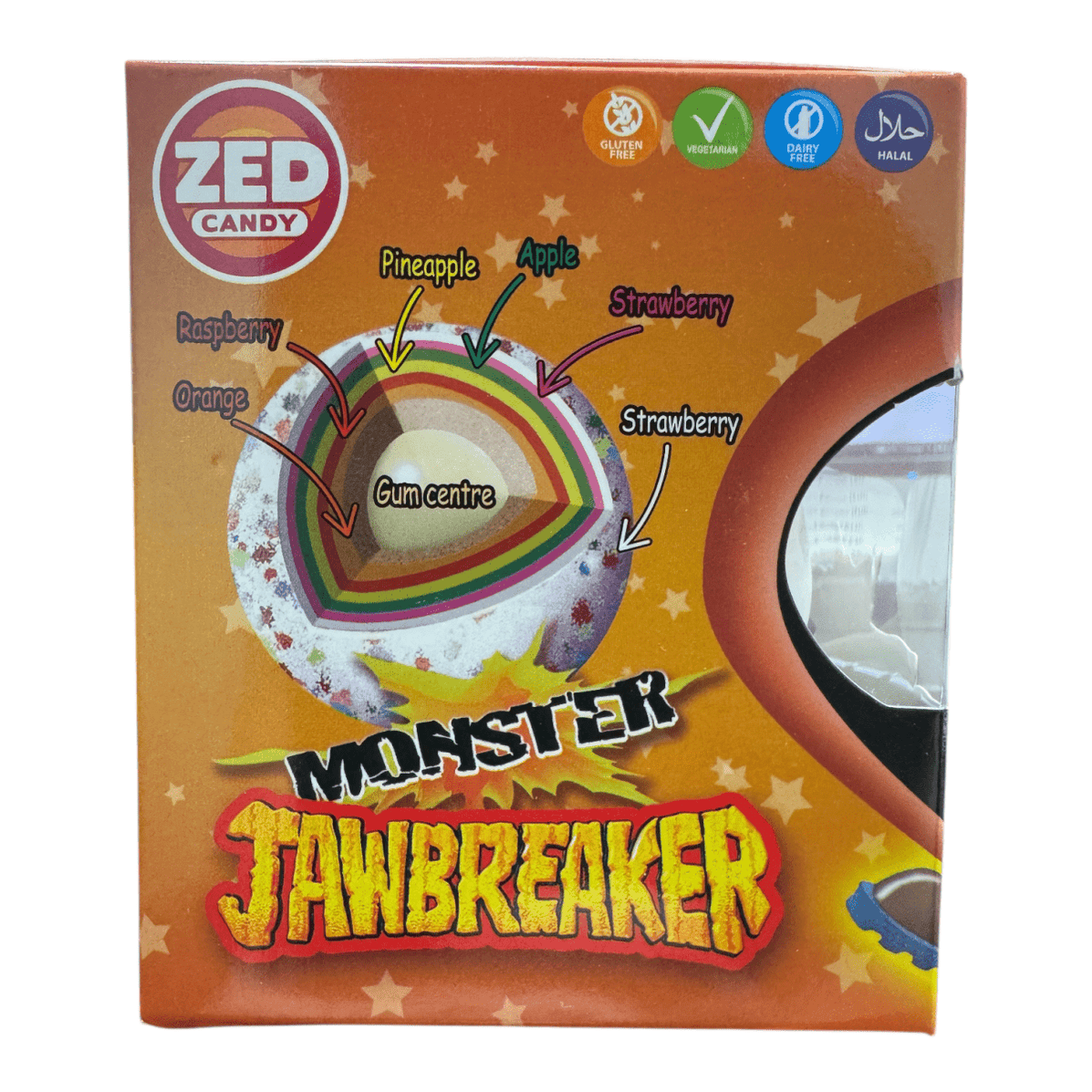 Zed Candy Monster Jawbreaker in a Box 310g — Happy Candy UK LTD