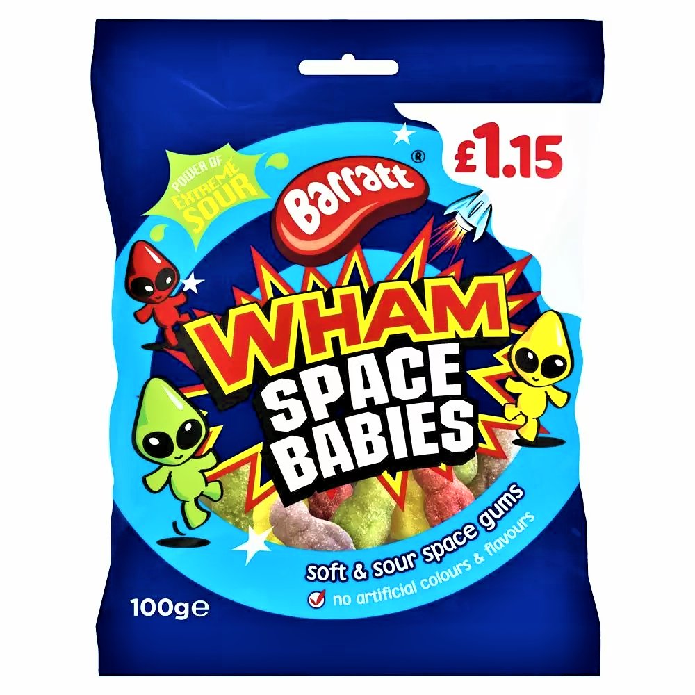 Barratt Wham Space Babies 100g — Happy Candy UK LTD