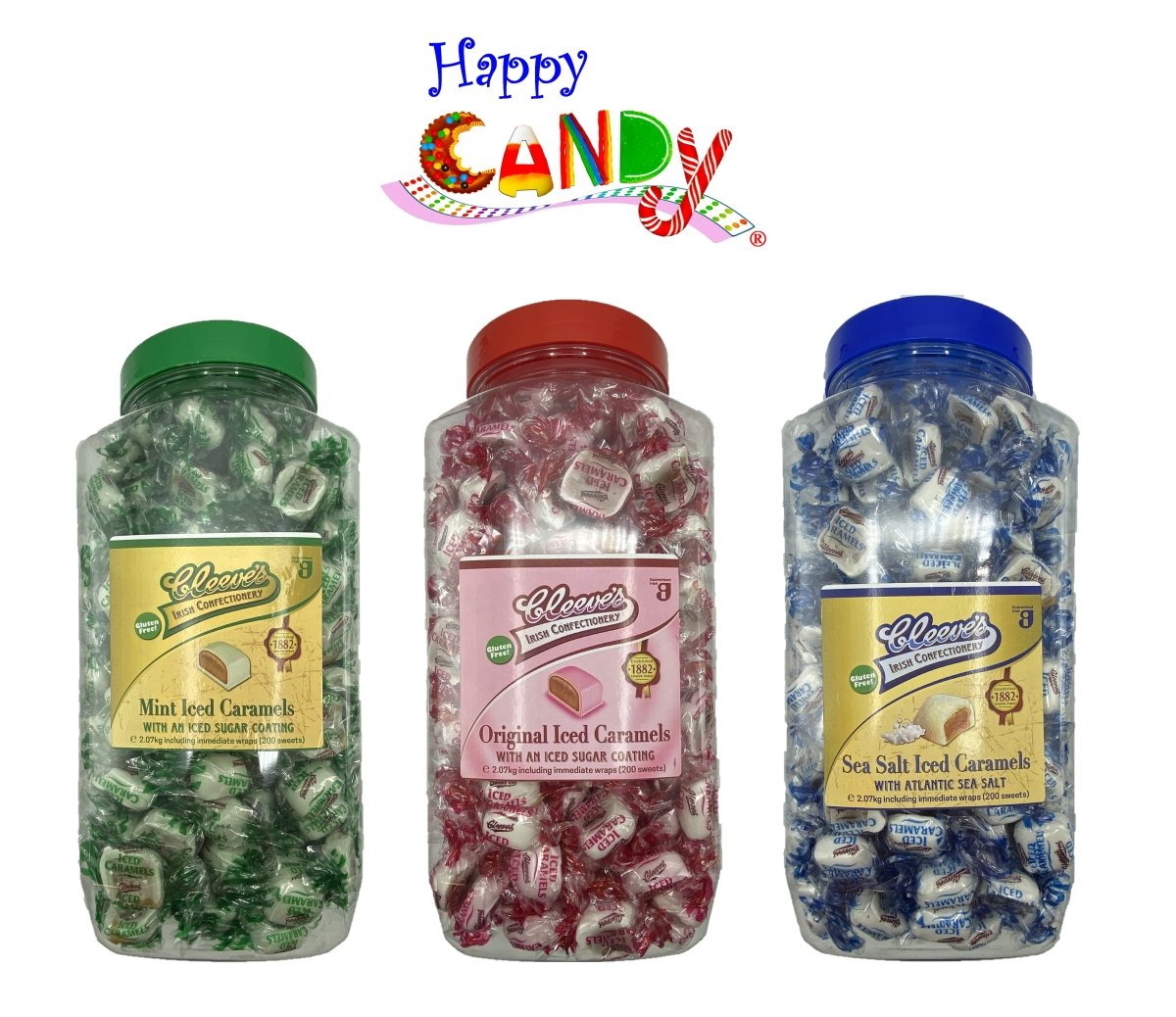 Cleeves Iced Caramels Original/Salted/Mint — Happy Candy UK LTD