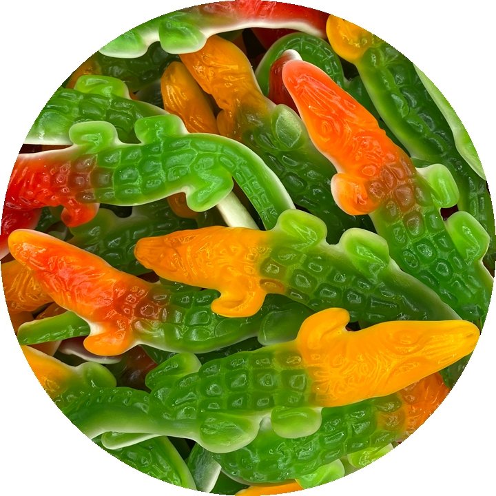 Crocodiles Gummy Sweets — Happy Candy UK LTD