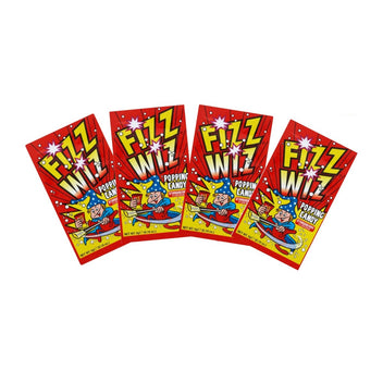 Fizz Wiz Popping Candy Strawberry 4 Pack — Happy Candy UK LTD
