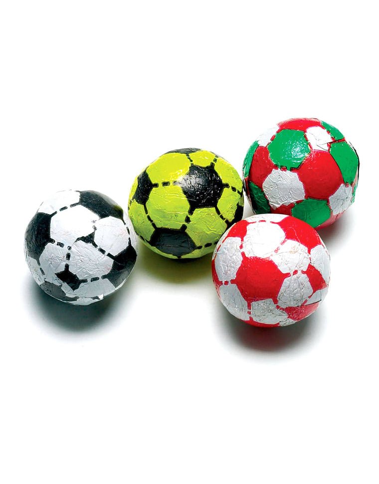 Foil Wrapped Footballs 15 Pack — Happy Candy UK LTD