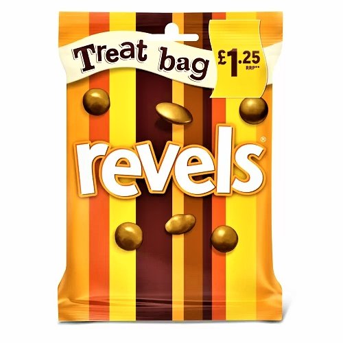 Revels Milk Chocolate Share Bag 71g - Happy Candy UK LTD